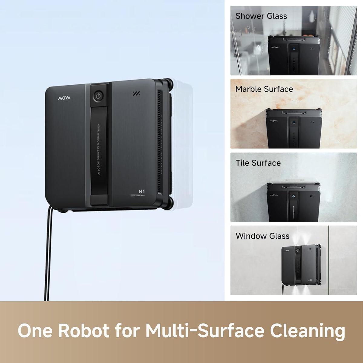 MOVA N1 Window Cleaning Robot | Smart Glass Cleaning & Adaptive ...