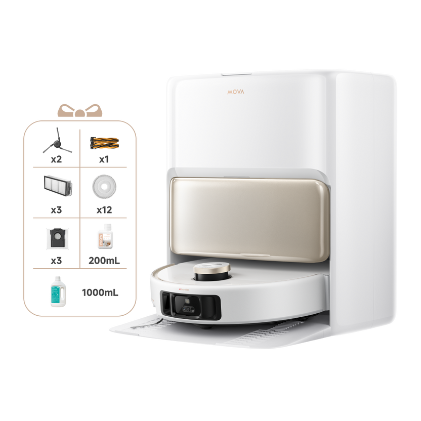 MOVA V50 Ultra Complete Robot Vacuum with Auto Mop Care | MOVA CA