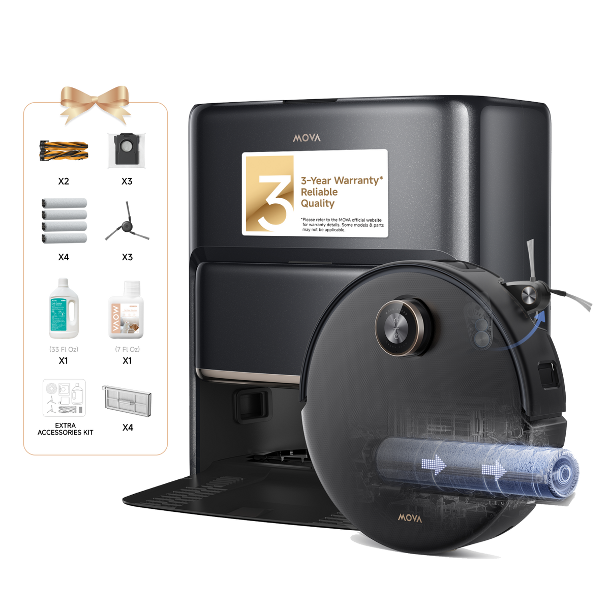 MOVA Z60 Ultra Roller Complete Robot Vacuum & Mop | MOVA CA